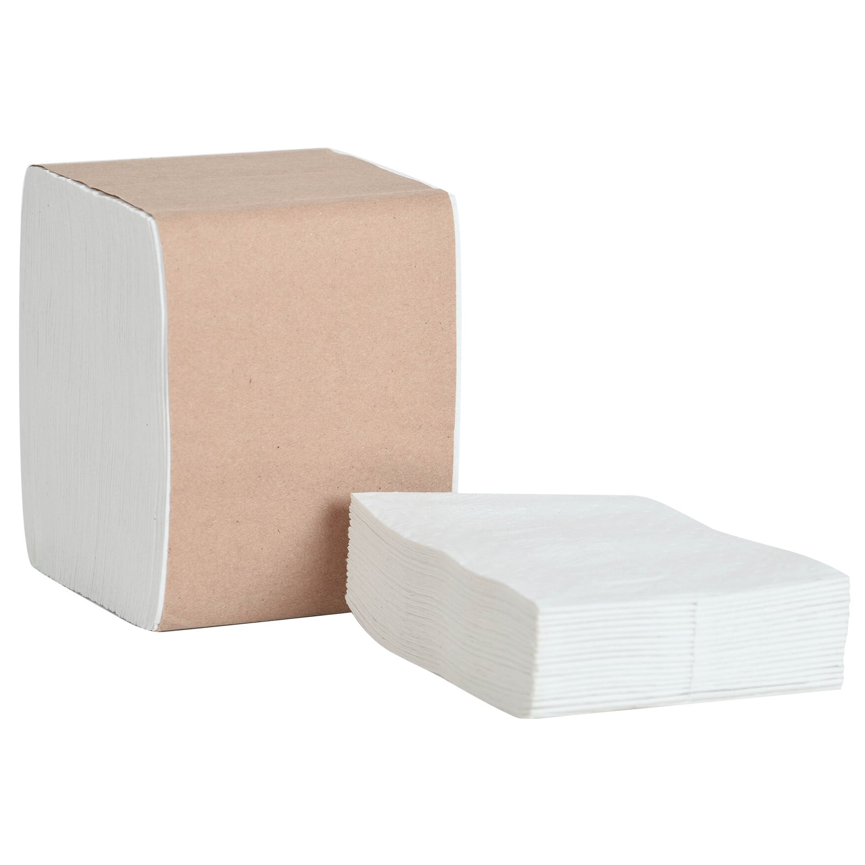 Cascades North River Fiber Dinner Napkin White, 17" Length x 14.25 ...