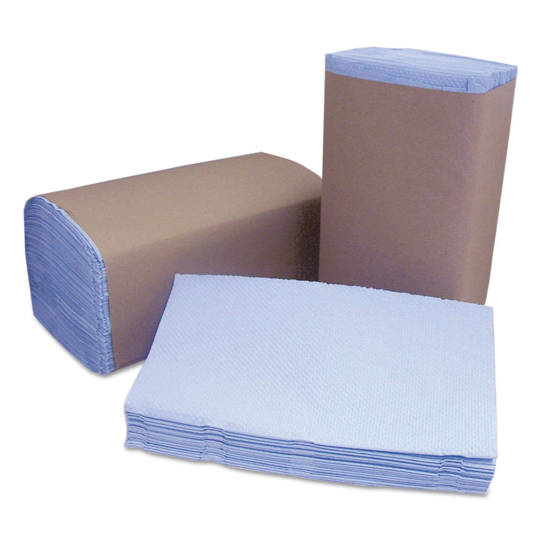 Cascades Windshield Towels, 2 Ply, 10 1/4 x 9 1/4, Blue, 168/Pack, 12 ...