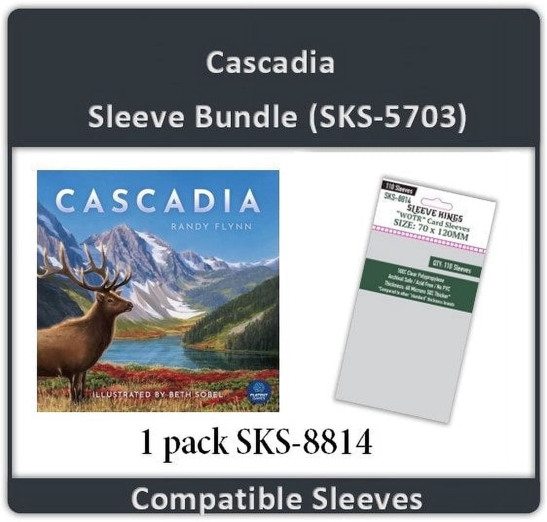 "Cascadia Board Game" Compatible Card Sleeve Bundle (8814 X 1) - Walmart.com
