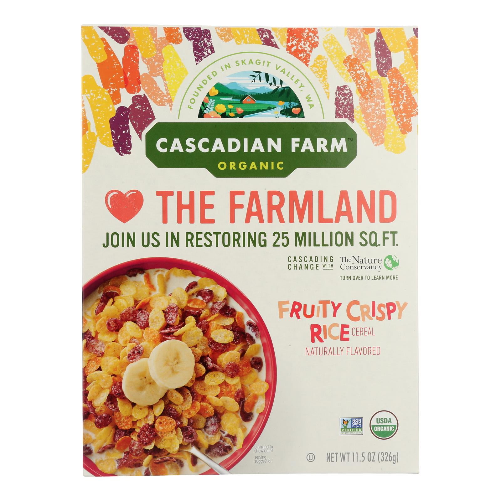 Cascadian Farm - Creal Frty Crispy Rice - Case of 10-11.5 OZ - Walmart.com