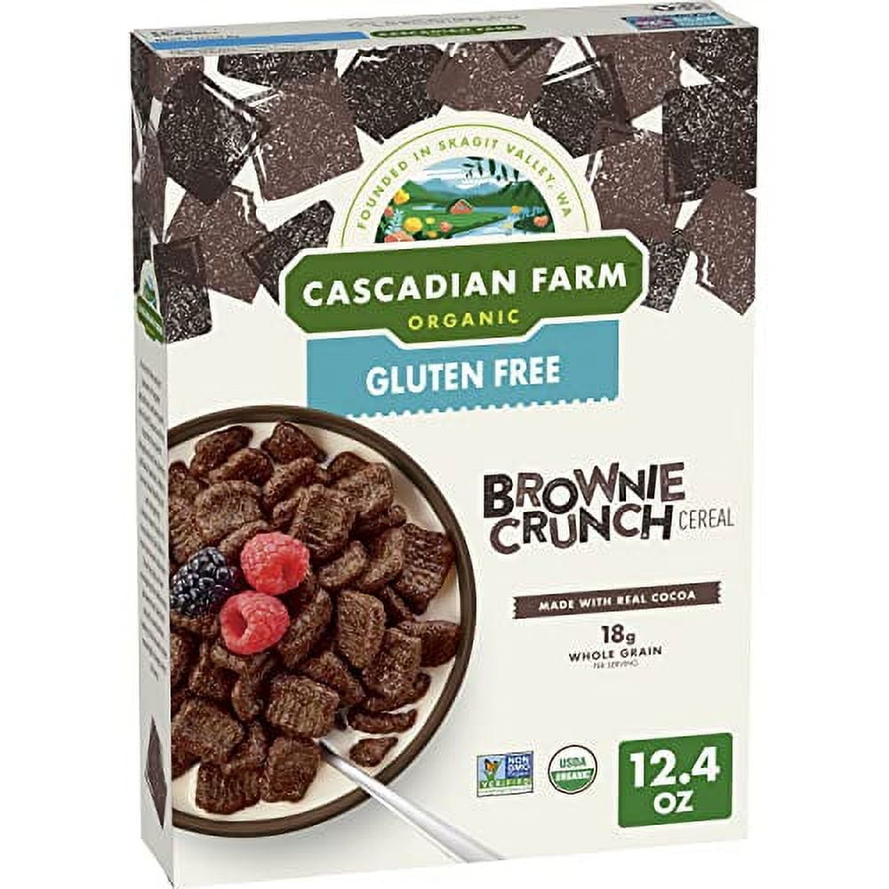 Cascadian Farm Organic Gluten Free Brownie Crunch Cereal, 12.4 oz ...