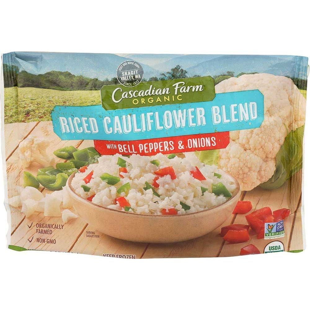 Cascadian Farm Organic Riced Cauliflower Blend with Bell Peppers and ...