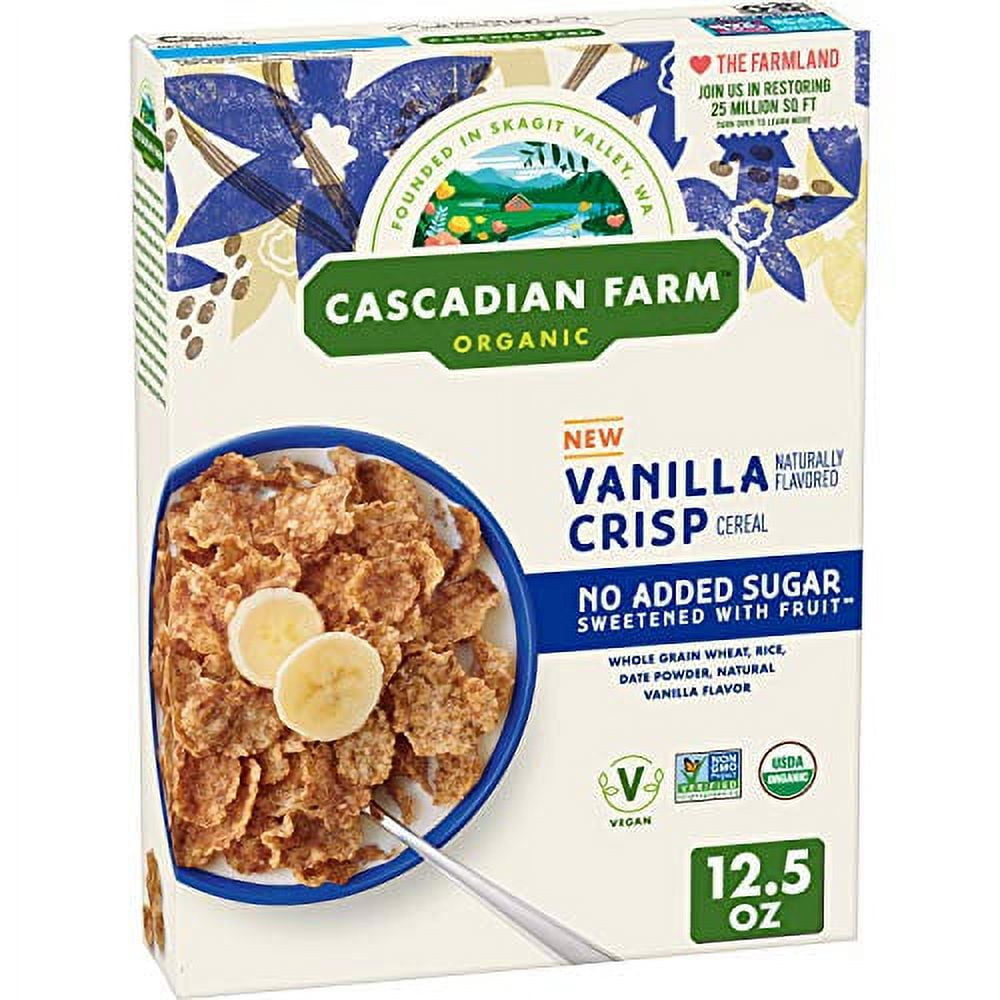 Cascadian Farm Organic Vanilla Crisp Cereal, 12.5 oz - Walmart.com