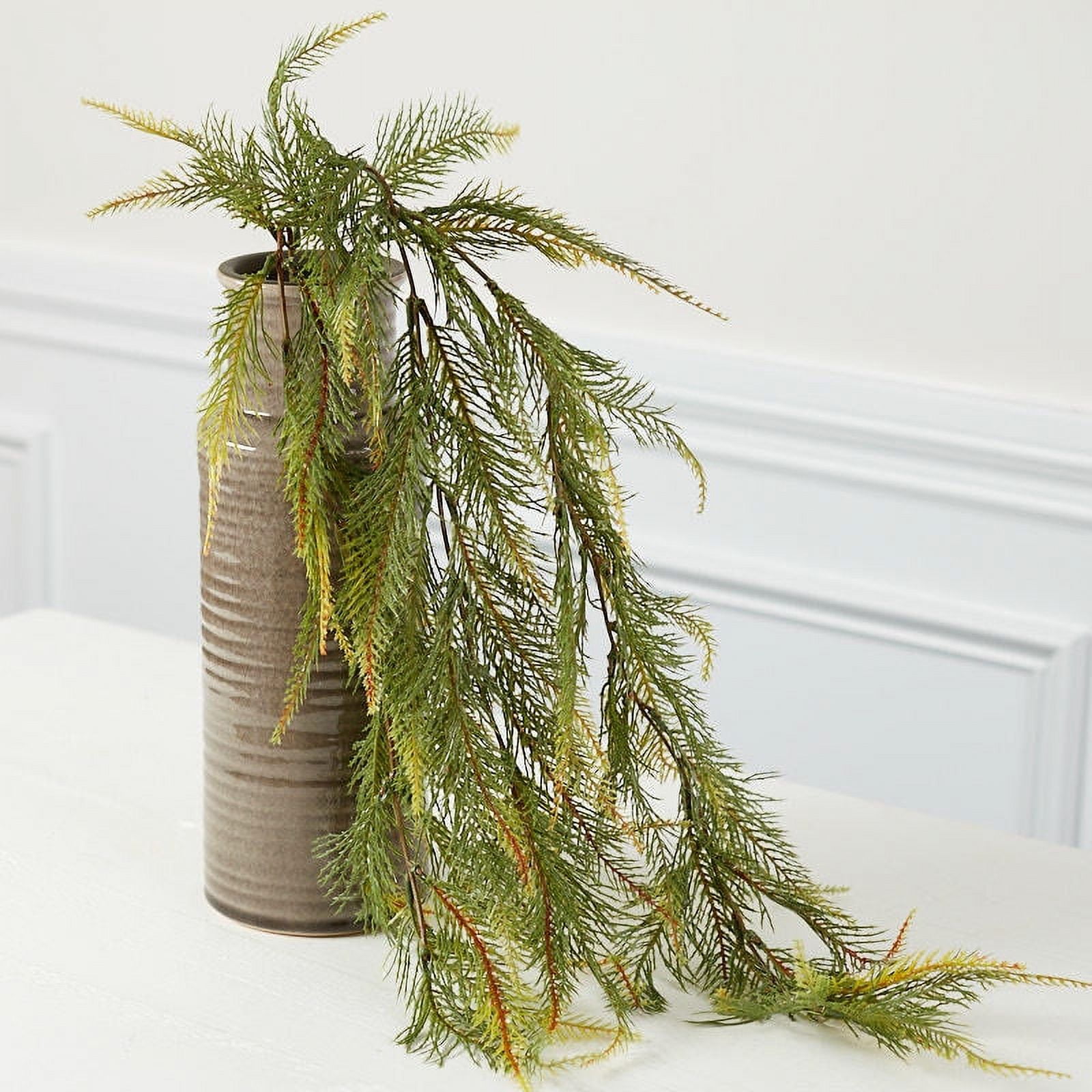 Factory Direct Craft Cascading Artificial Norfolk Pine Sprays, 33-Inch ...
