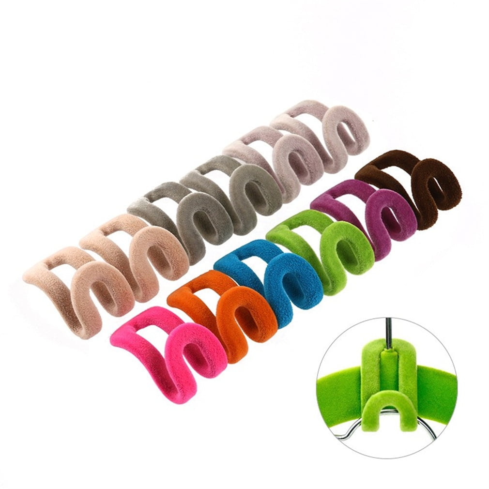 Cascading Mini Hooks for Hangers, Happon Clothes Hanger Connector Hooks ...