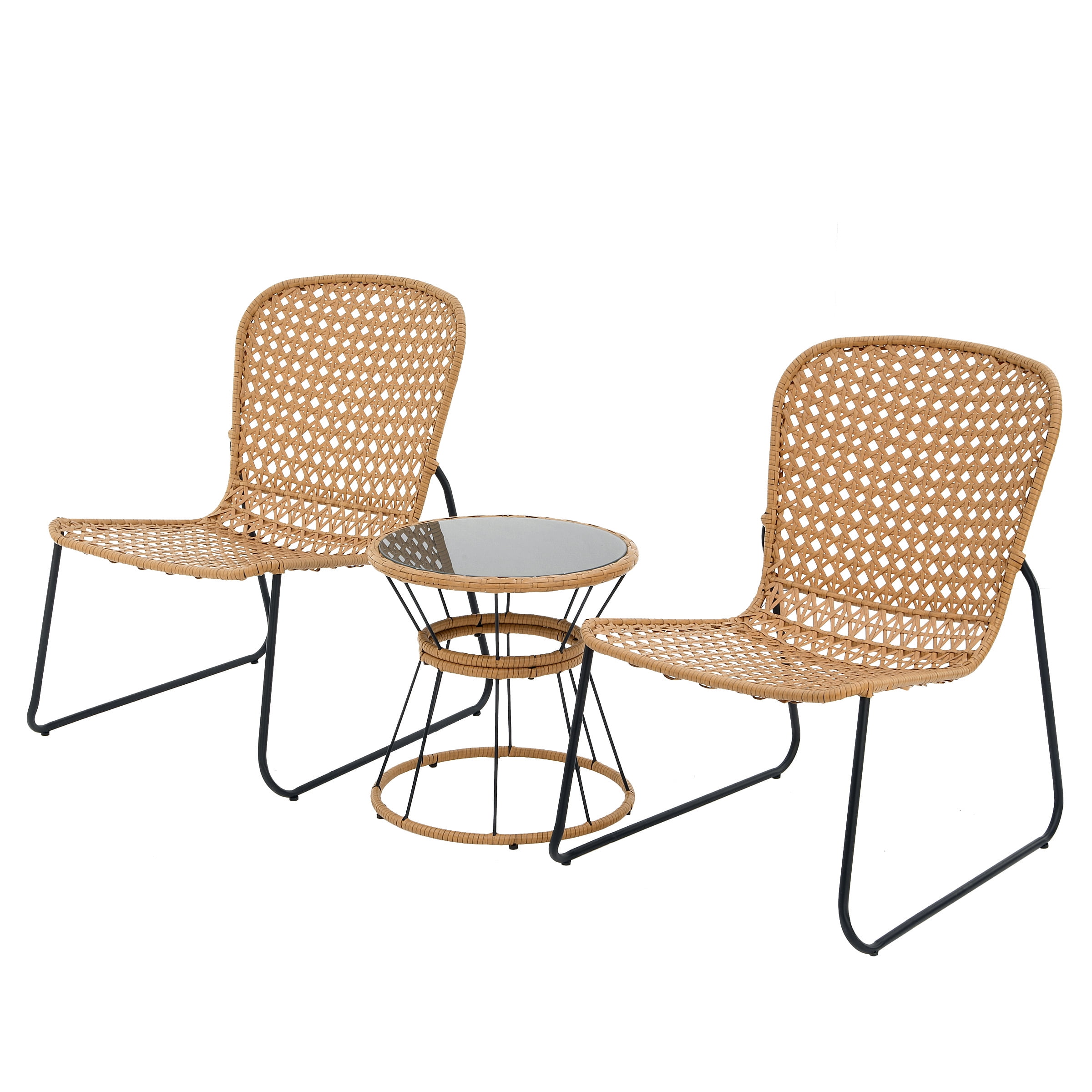 Cascais Collection 3-Piece All-Weather Chat Set - Walmart.com
