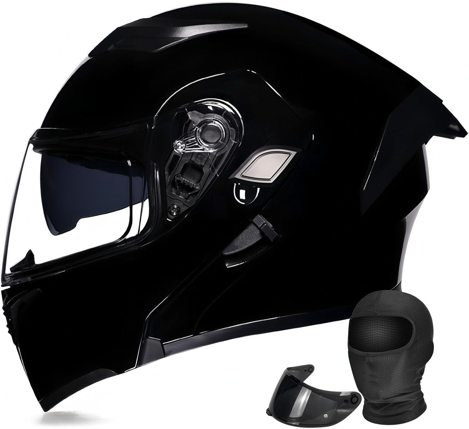 Casco Modular Integral para Moto Hombre y Mujer Certificado DOT con ...