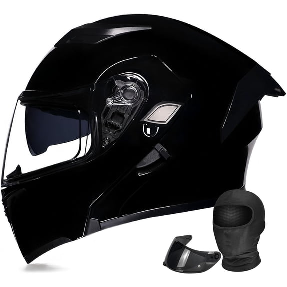 Casco Modular Integral para Moto Hombre y Mujer Certificado DOT con ...