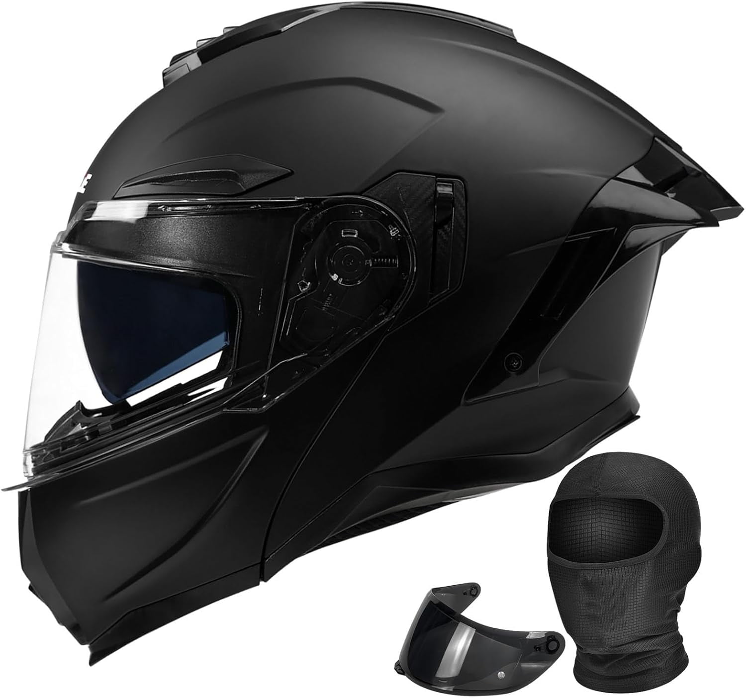 Casco Modular Moto con Doble Visera Solar, Ventilación Múltiple, Forro ...