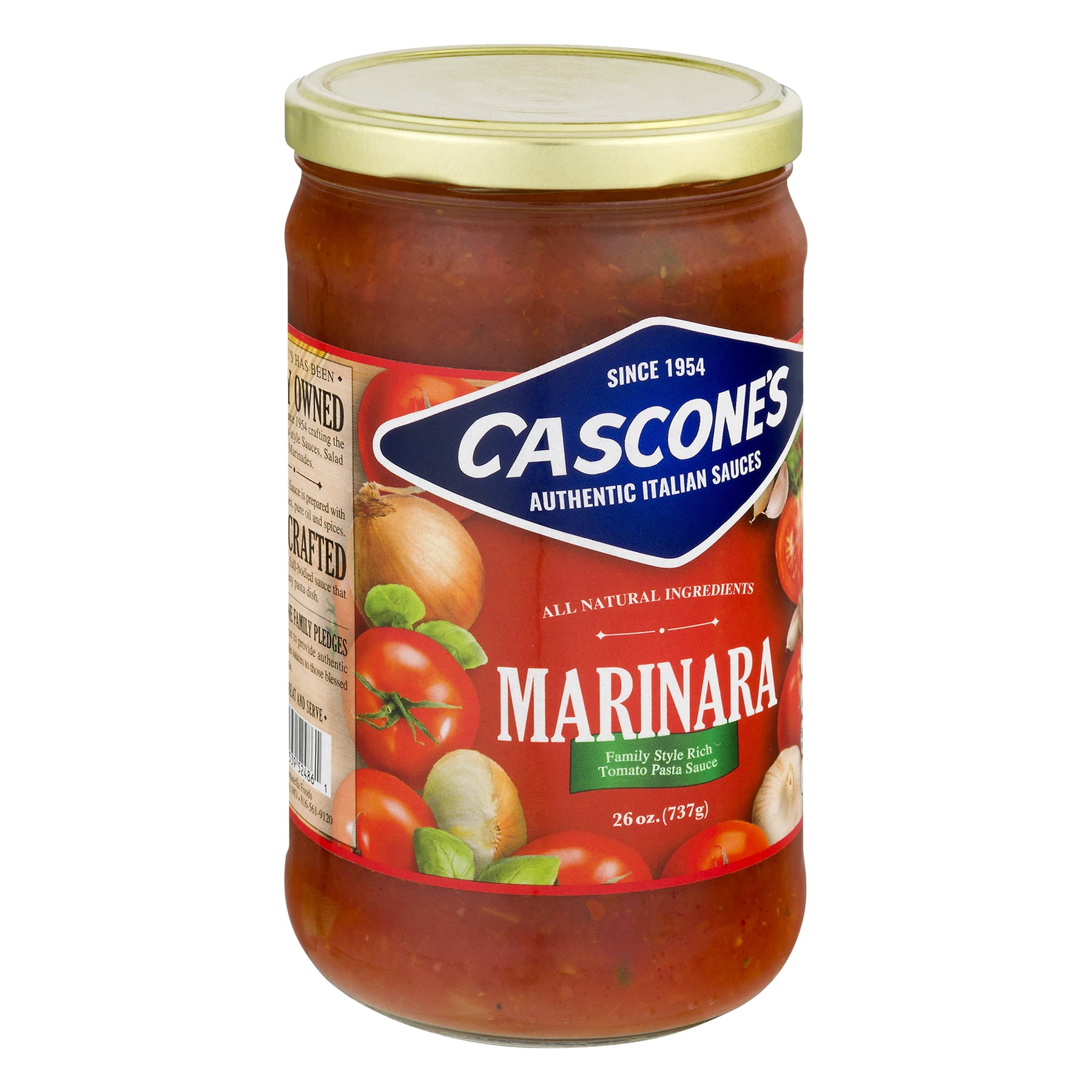 Cascones Cascone's Marinara Sauce 26oz - Walmart.com