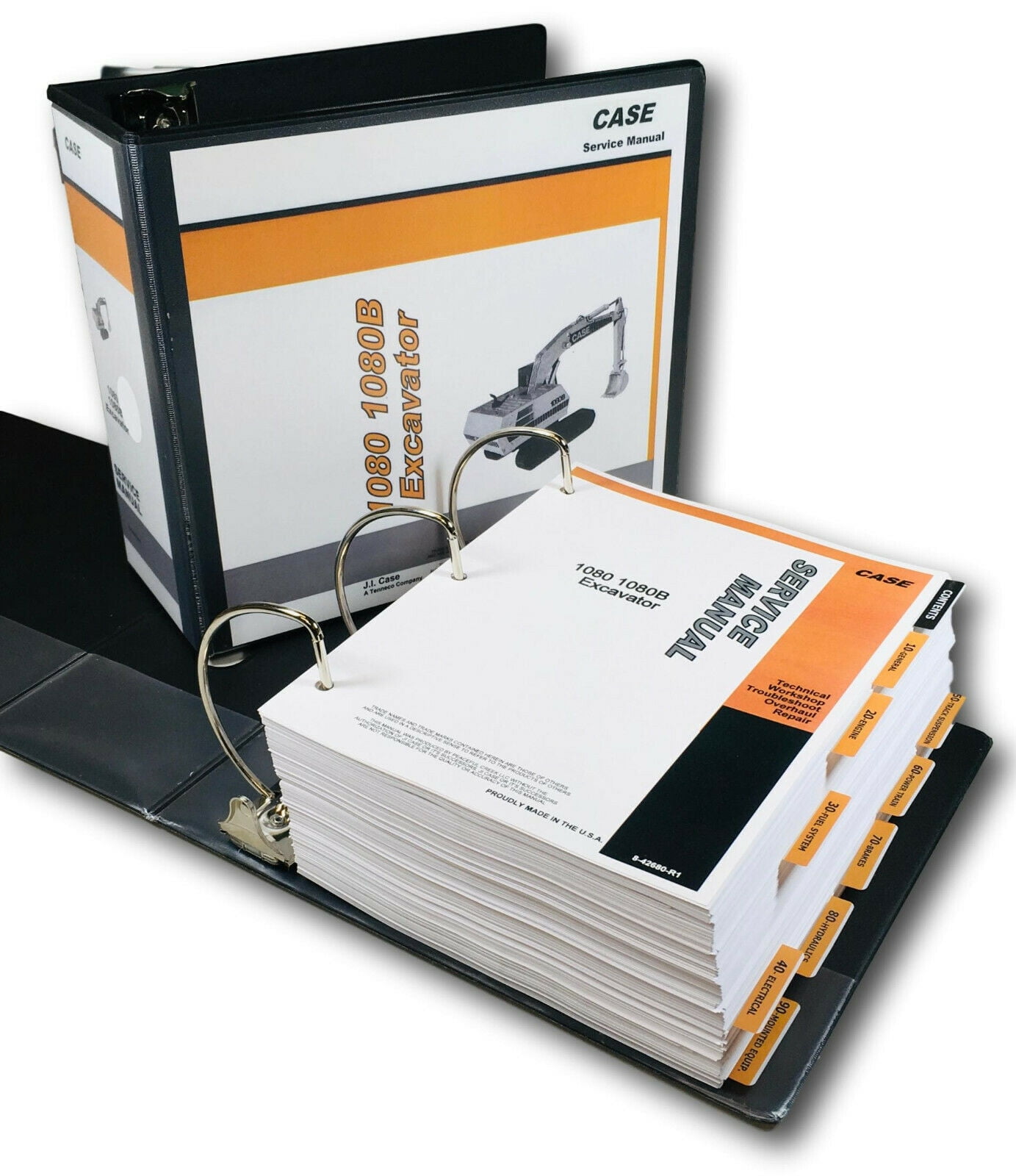 Case 1080 1080B Excavator Service Technical Manual Repair Shop In ...