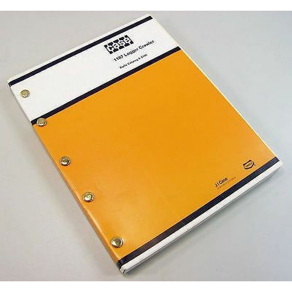 Case 1187 Excavator Logger Feller Buncher Parts Manual Catalog Exploded ...