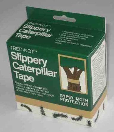 Case / 12 Rolls Slippery Caterpillar Barrier Tape Gypsy Motyh/Sponge ...