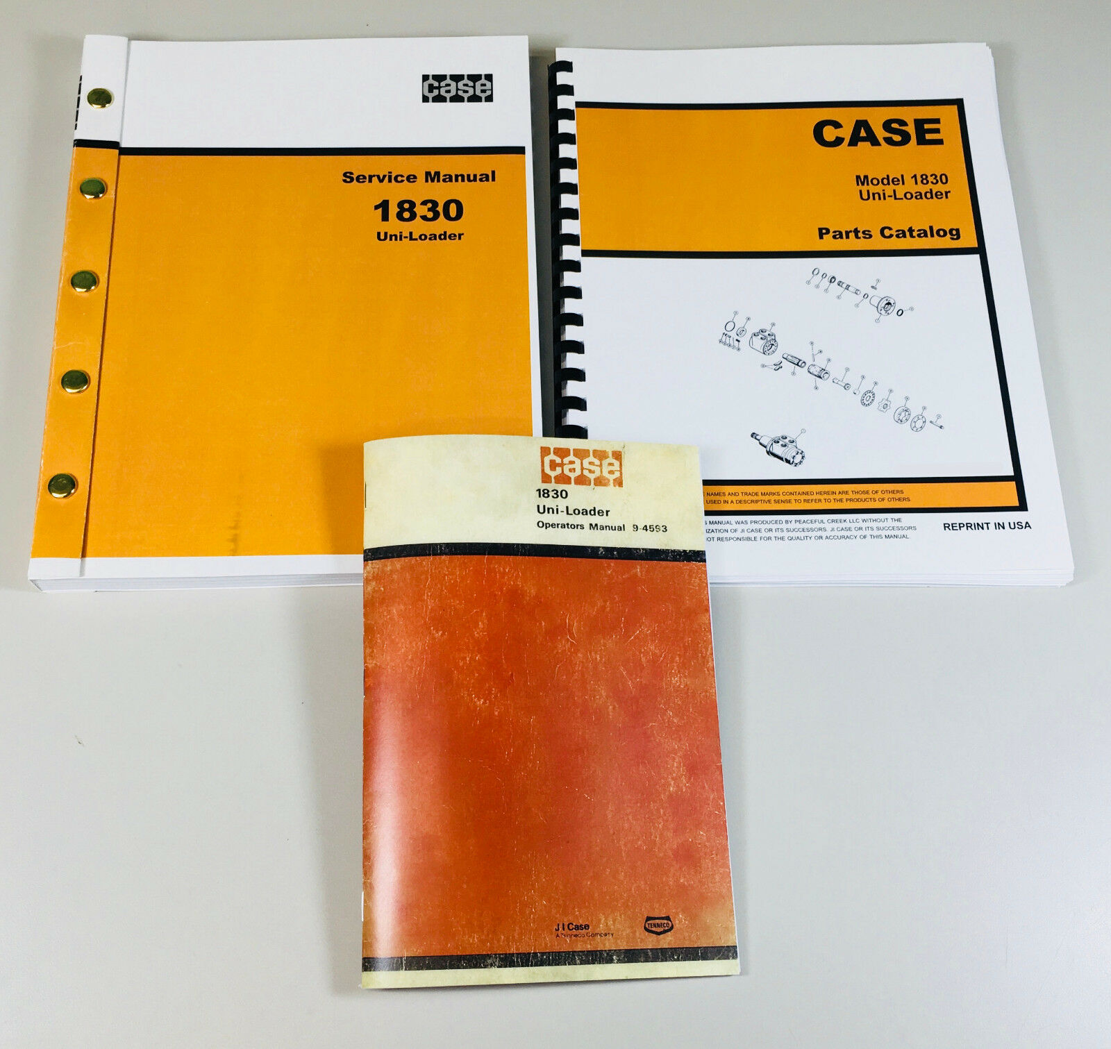 Case 1830 Uni Loader Skid Steer Service Parts Operators Manual Factory ...