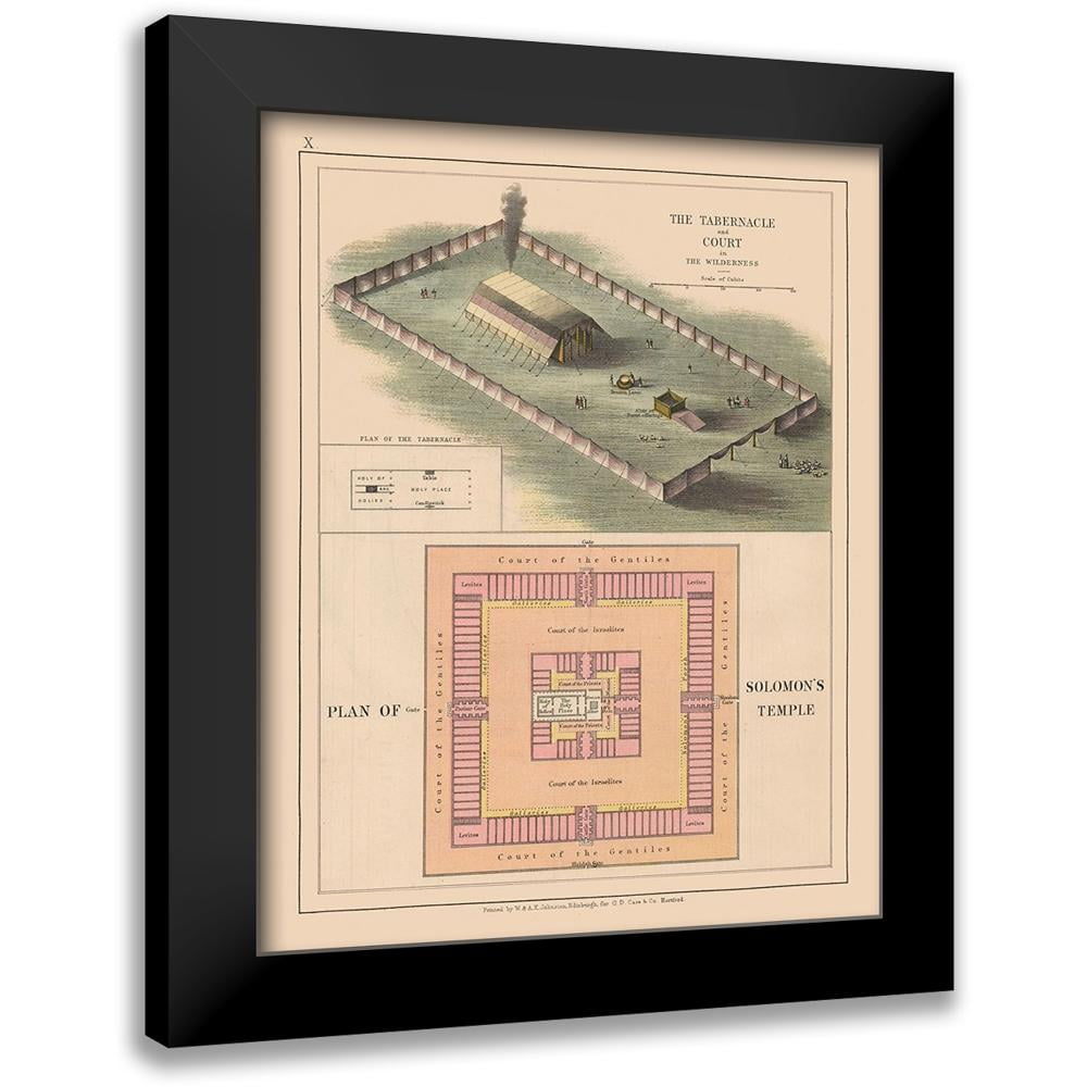 Case 20x24 Black Modern Framed Museum Art Print Titled - Solomons ...