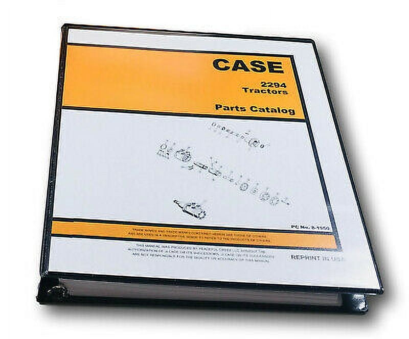 Case 2294 Tractor Parts Manual Catalog Assembly Exploded Views Numbers ...
