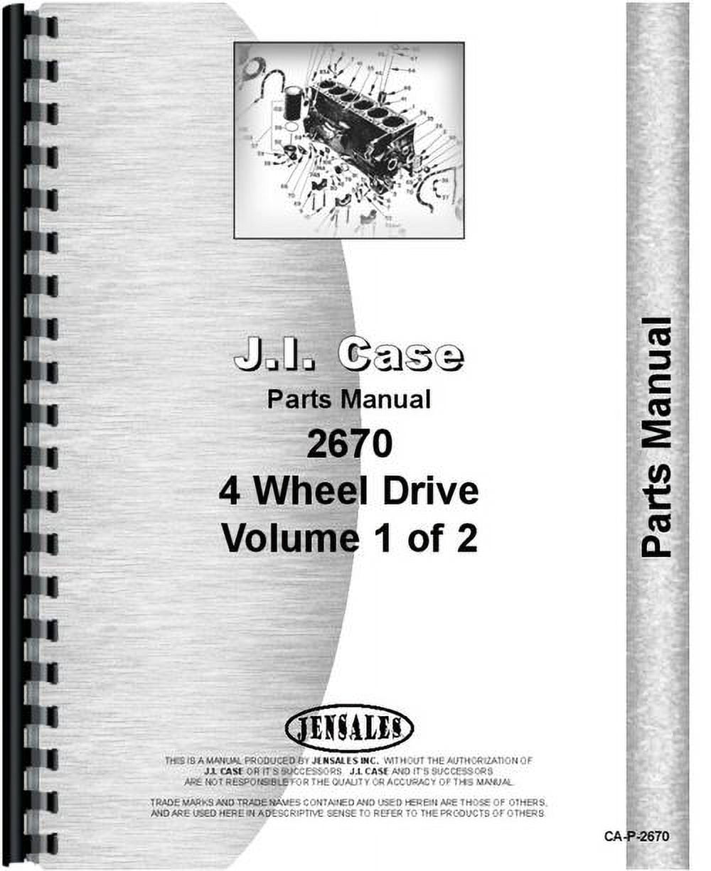 Case 2670 Tractor Parts Manual - Walmart.com