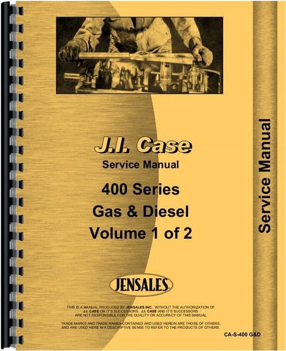 Case 413 Tractor Service Manual - Walmart.com