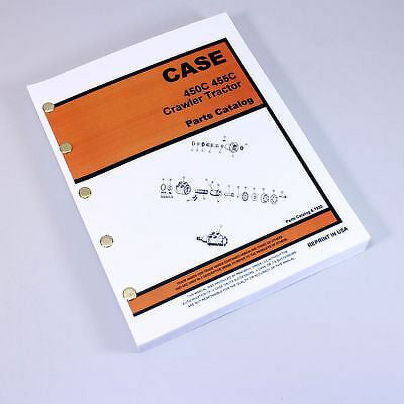 Case 450C 455C Crawler Loader Tractor Dozer Parts Manual Catalog ...