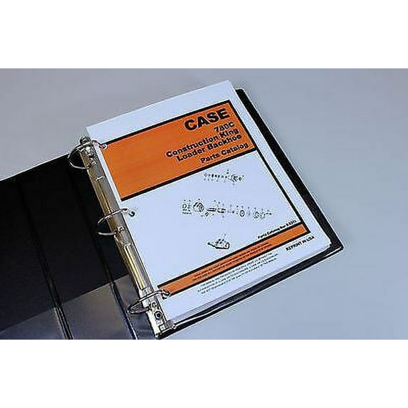 Case 780C Construction King Loader Backhoe Parts Manual Catalog ...