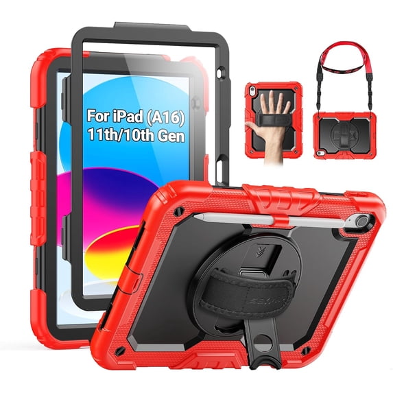 Case for (A16) 11th/10th Generation 2025/2022 (11?/10.9?), Sturdy Full ...