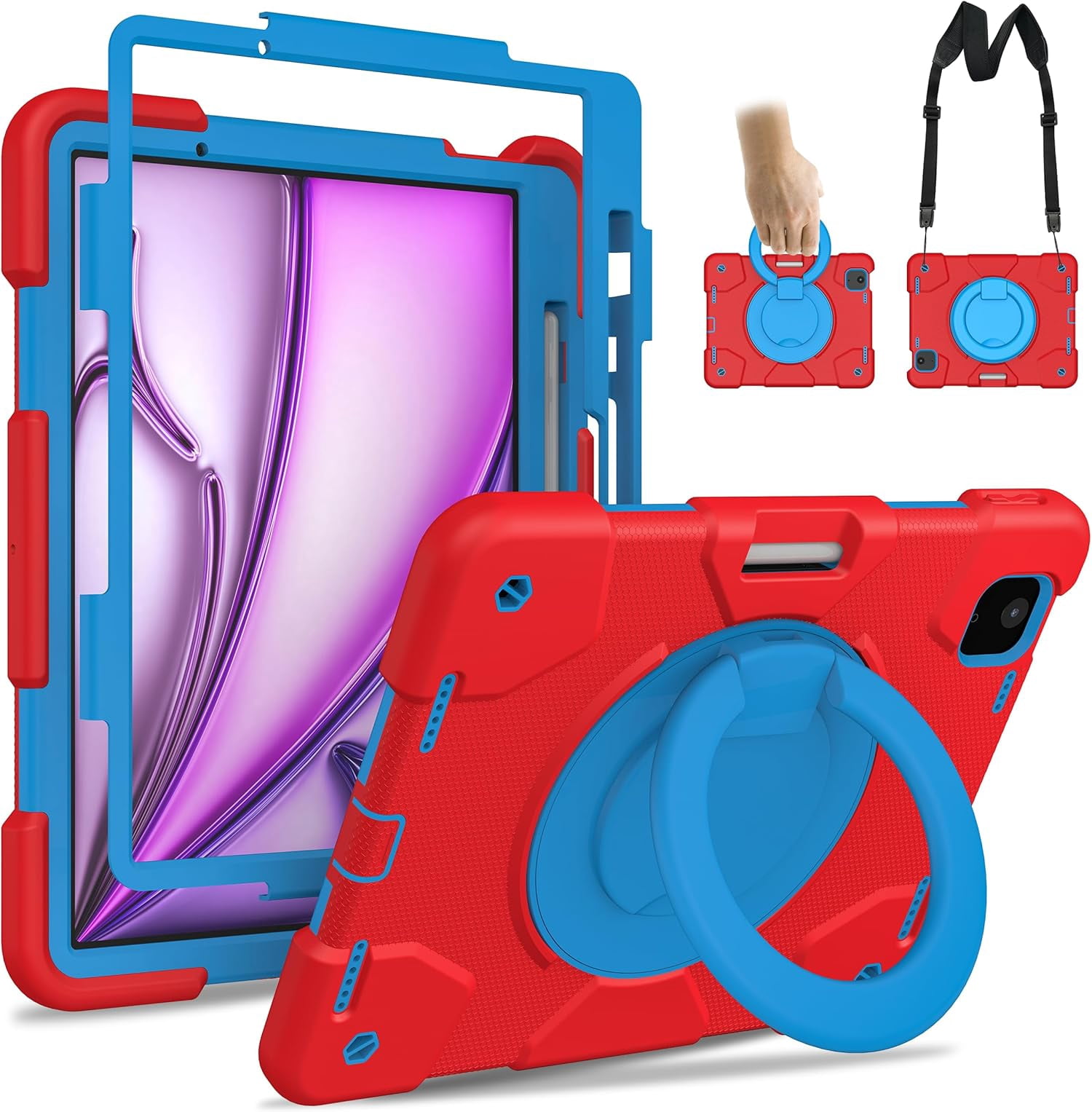 Case for Air 11 inch Case M3 2025/ M2 2024 (Air 7th/6th Generation ...