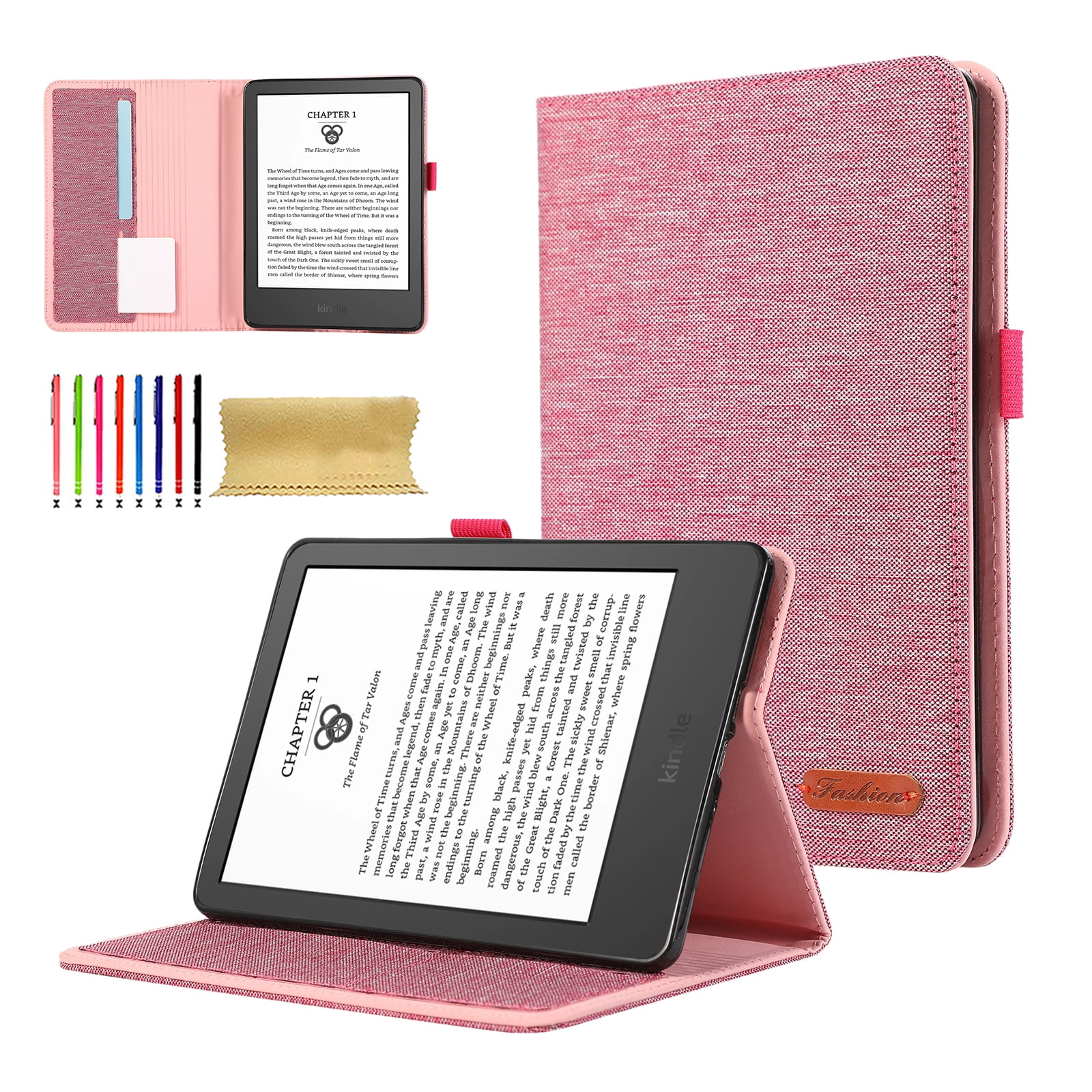 Case for Amazon Kindle Paperwhite (11th Generation) 2021, Fabric PU ...