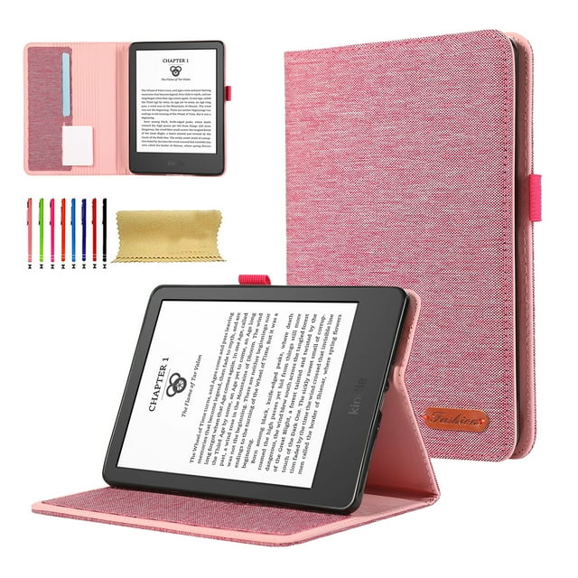 Case for Amazon Kindle Paperwhite (11th Generation) 2021, Fabric PU ...