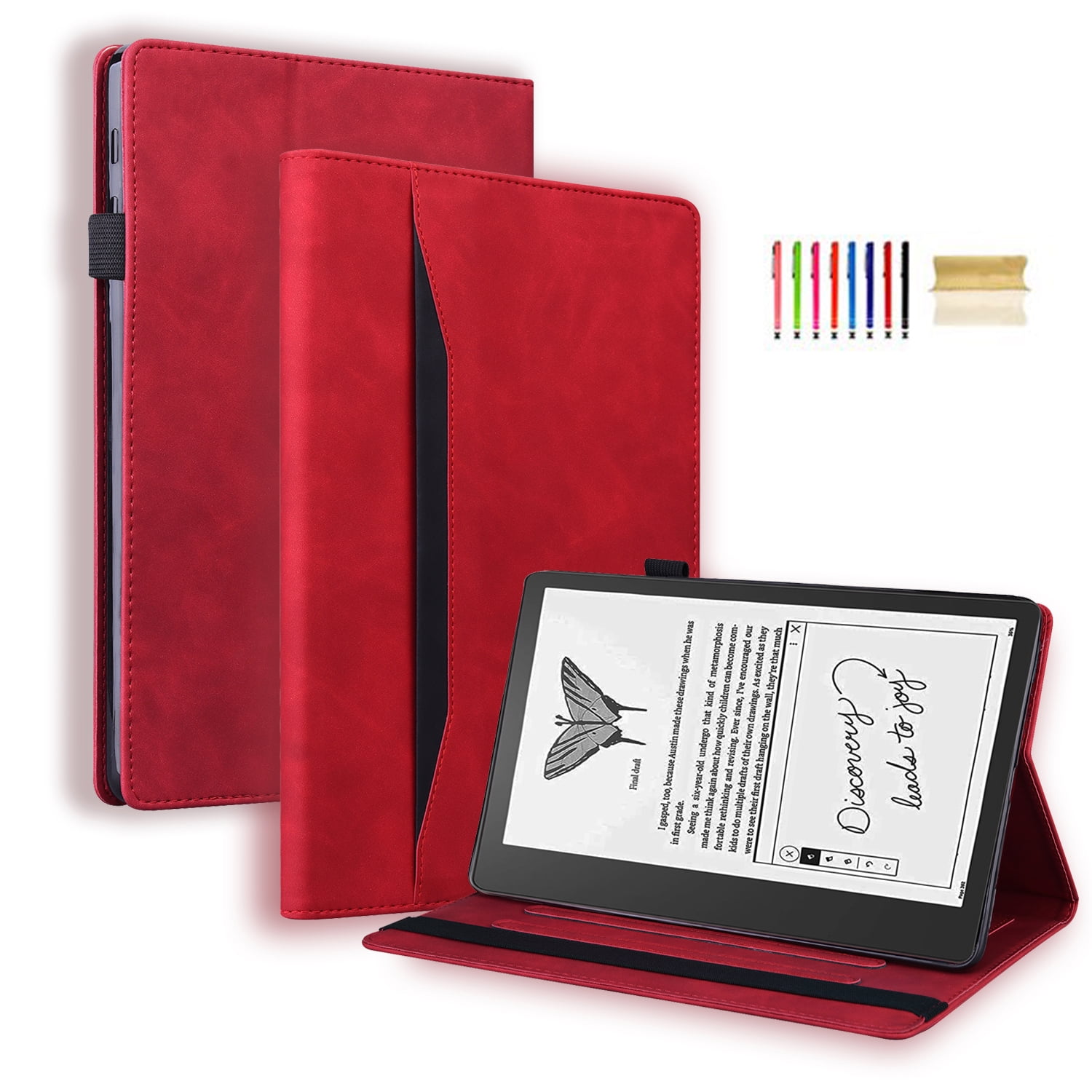 Case for Amazon Kindle Scribe 10.2 inch 2022, Premium PU Leather ...