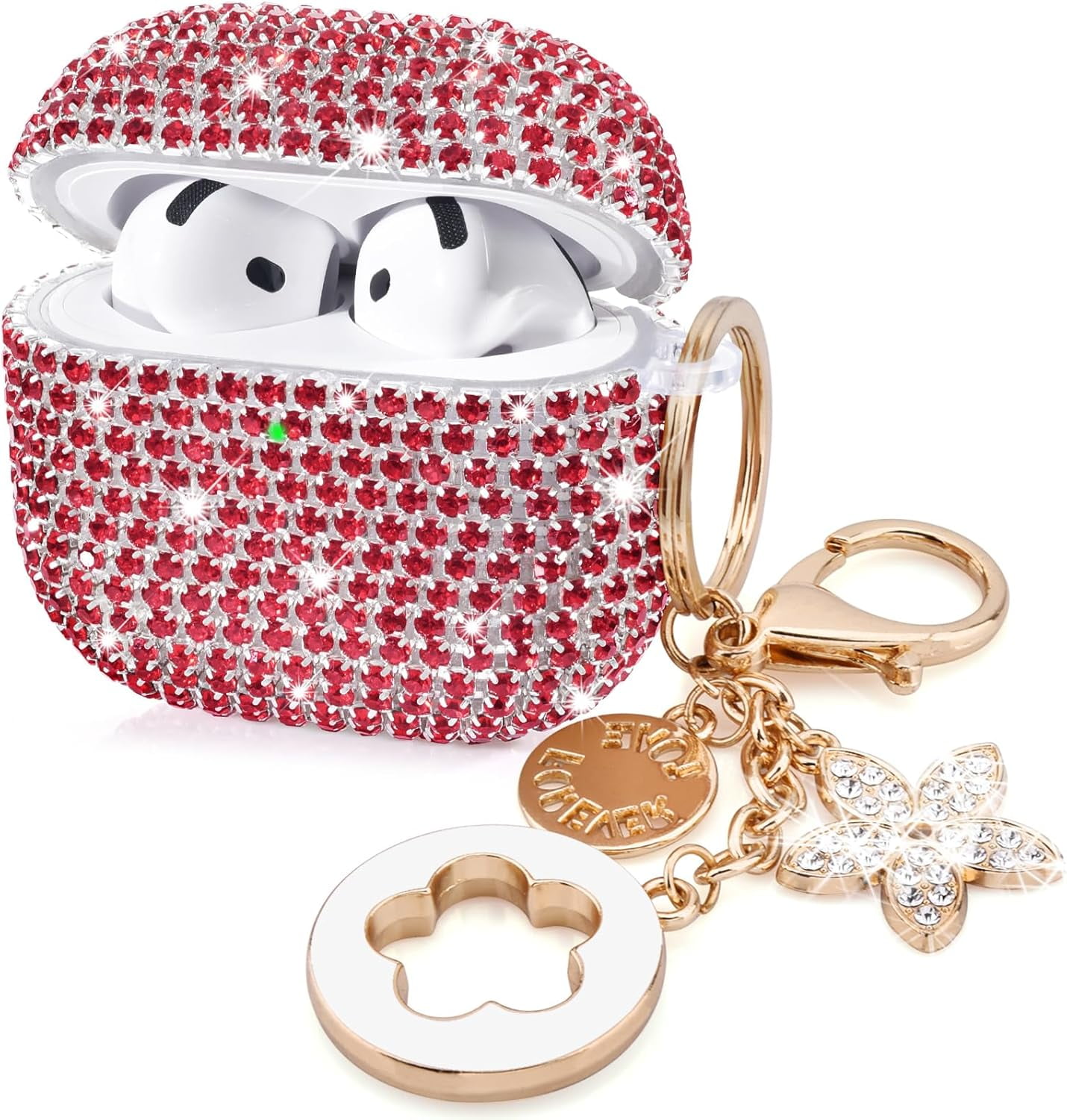 Case for Apple Airpods Pro 3 Case Cover 2025, Bling Jewerly Airpods ...