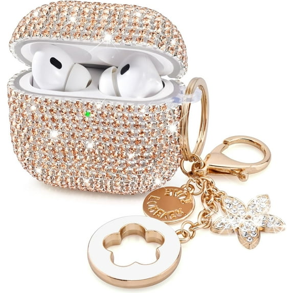 Case for Apple Airpods Pro 3 Case Cover 2025, Bling Jewerly Airpods ...