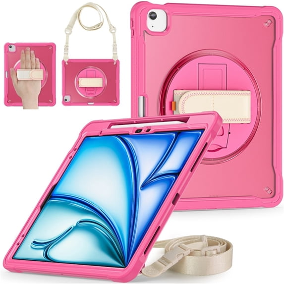 Case For Apple IPad Air 13 2026 / 2025 / 2024 Handle Protective Cover ...
