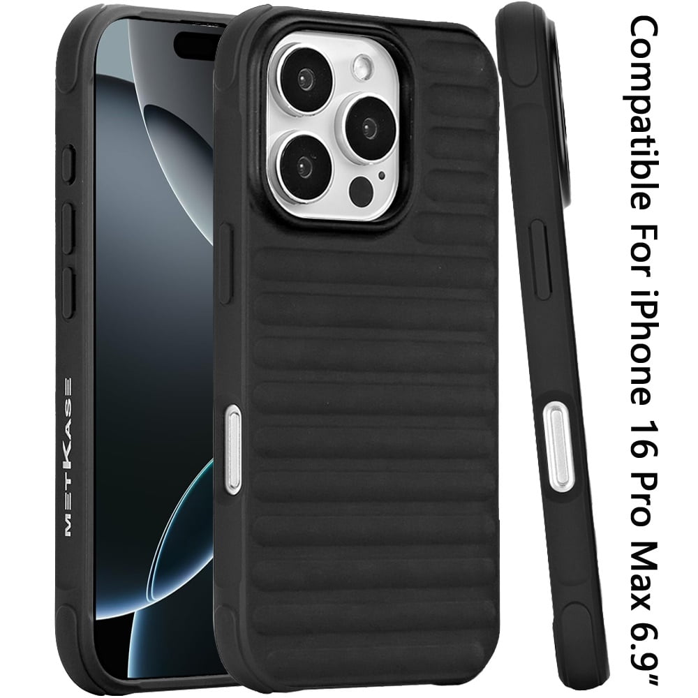 Case For Apple iPhone 16 Pro Max (6.9") Pattern Design Magnetic Chrome ...
