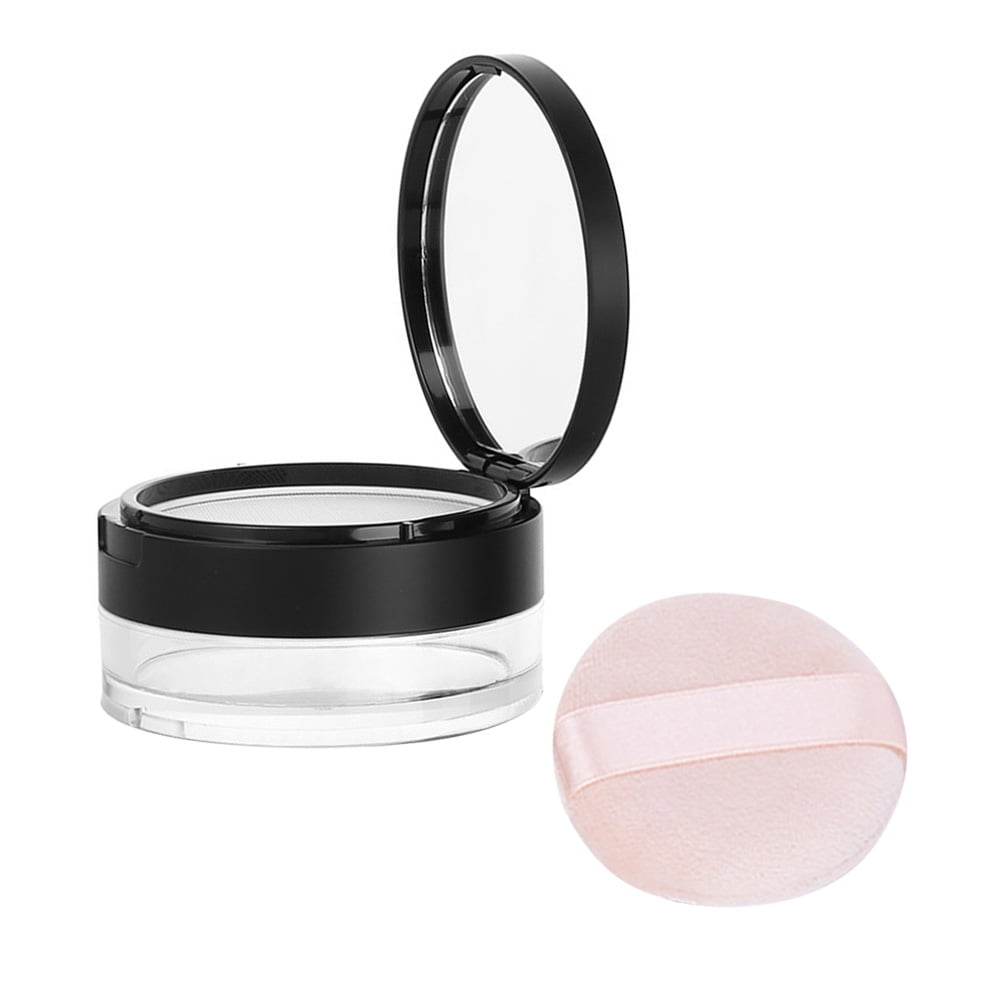 Case Box Makeup Container Cosmetic Empty Travel Poeder Face Loose Puff ...