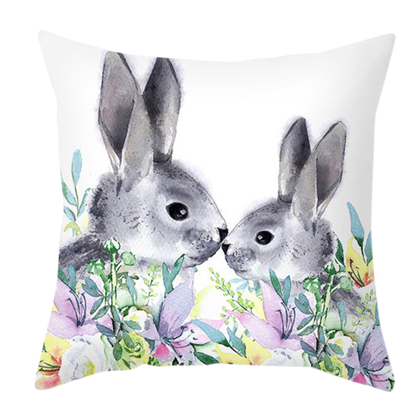 Case Bunny Cover Cushion For Easter Rabbit Cute Decoration Cover Home ...