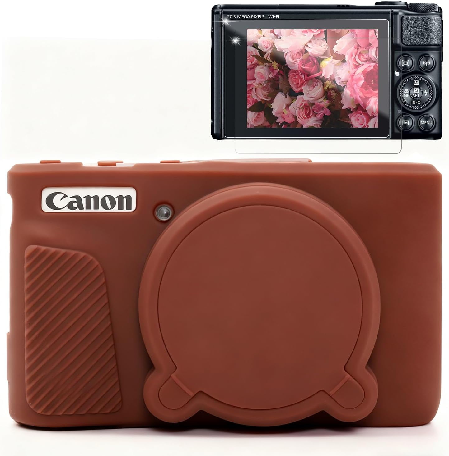 Case for Canon PowerShot SX740 HS, SX730 HS Camera, Soft Silicone ...
