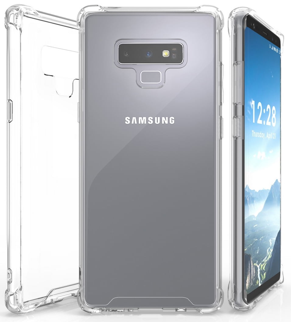 Case Clear for Galaxy Note 9, Beyond Cell [Aquaflex] Transparent ...