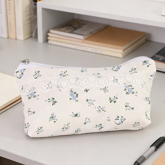 Case Clearance! YZEGDCH Wide-Opening Pencil Pen Pouch, Portable Pencil ...