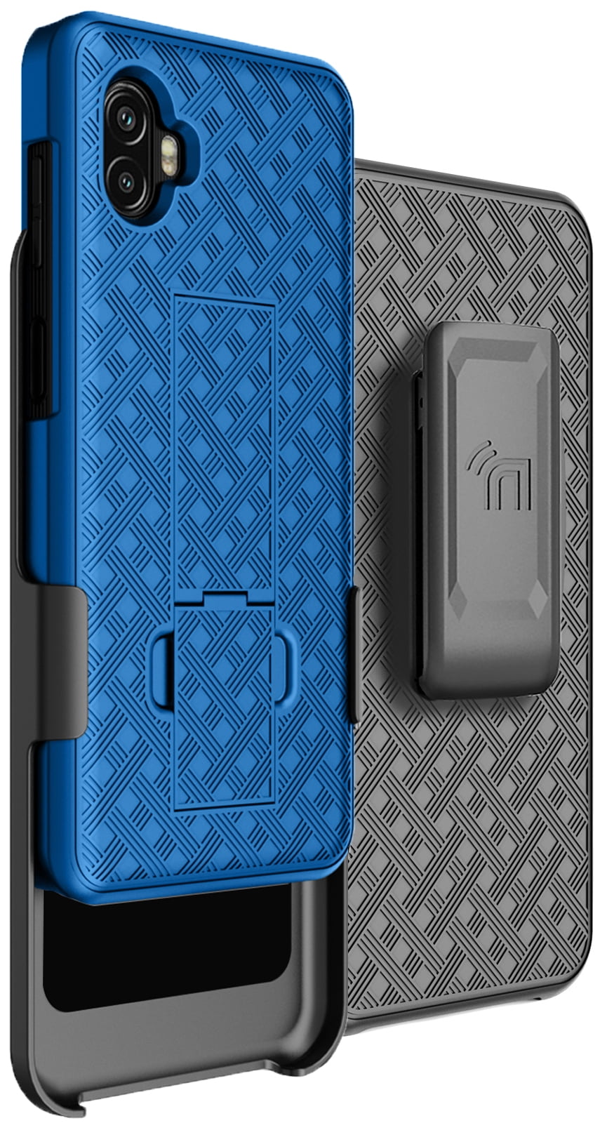 Case with Clip for Galaxy XCover 6 Pro, Nakedcellphone Slim Hard Shell ...