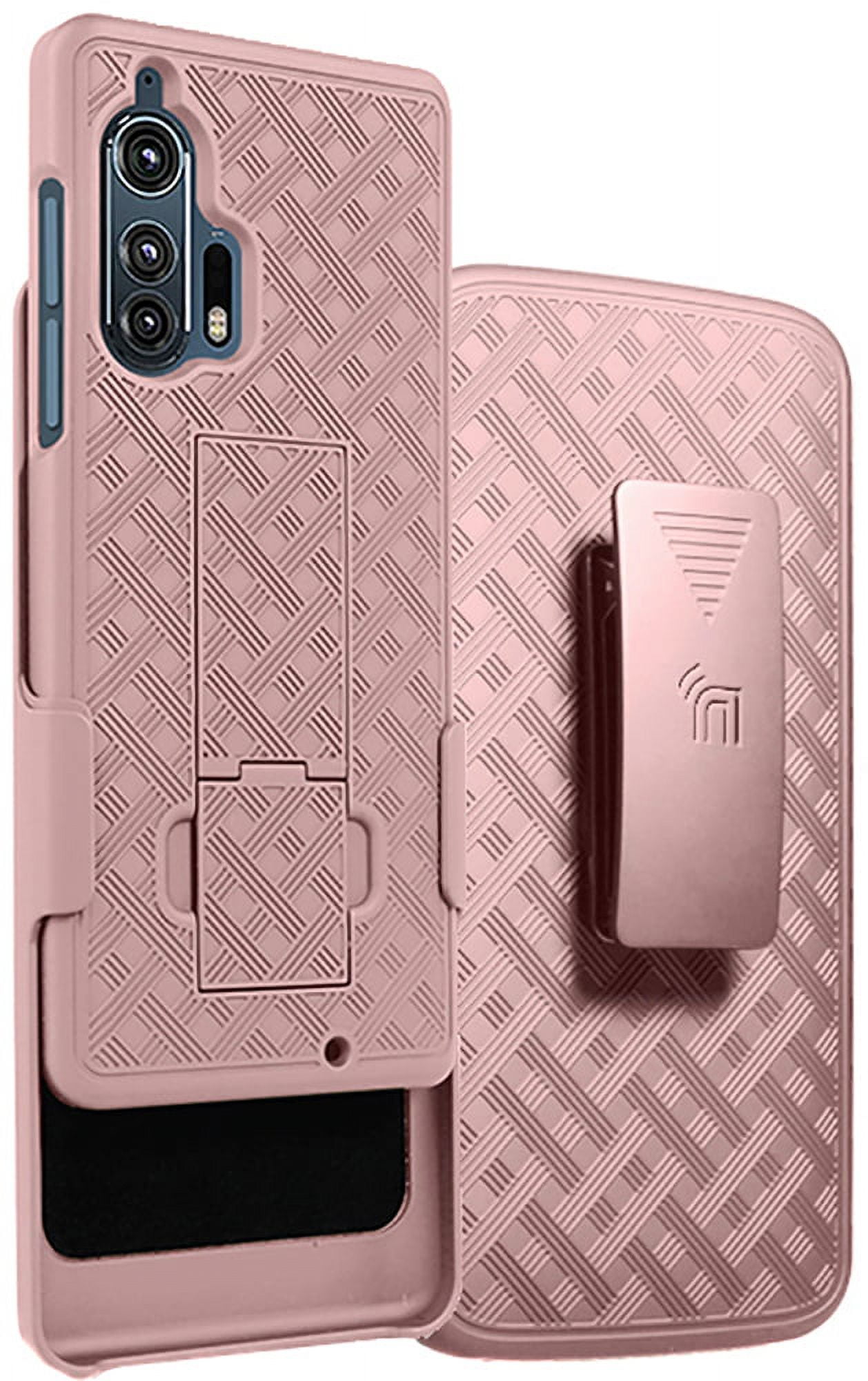 Case with Clip for Motorola Edge Plus 2020, Nakedcellphone Kickstand ...