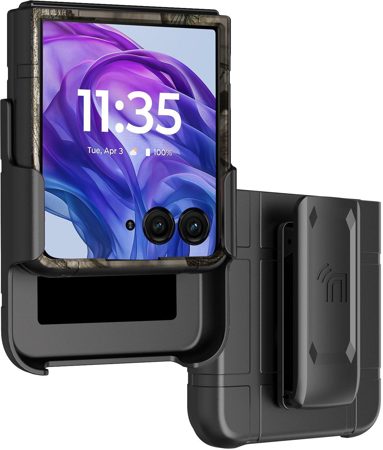Case and Belt Clip COMBO for Motorola RAZR+ 2026/2025/2024 ...