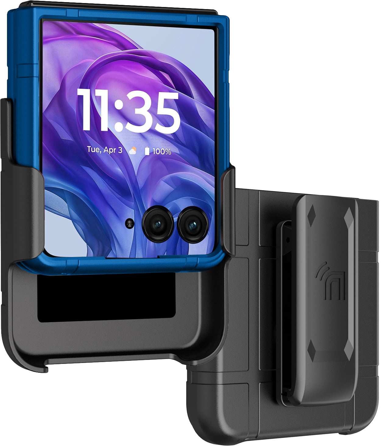 Case and Belt Clip COMBO for Motorola RAZR+ 2026/2025/2024 ...
