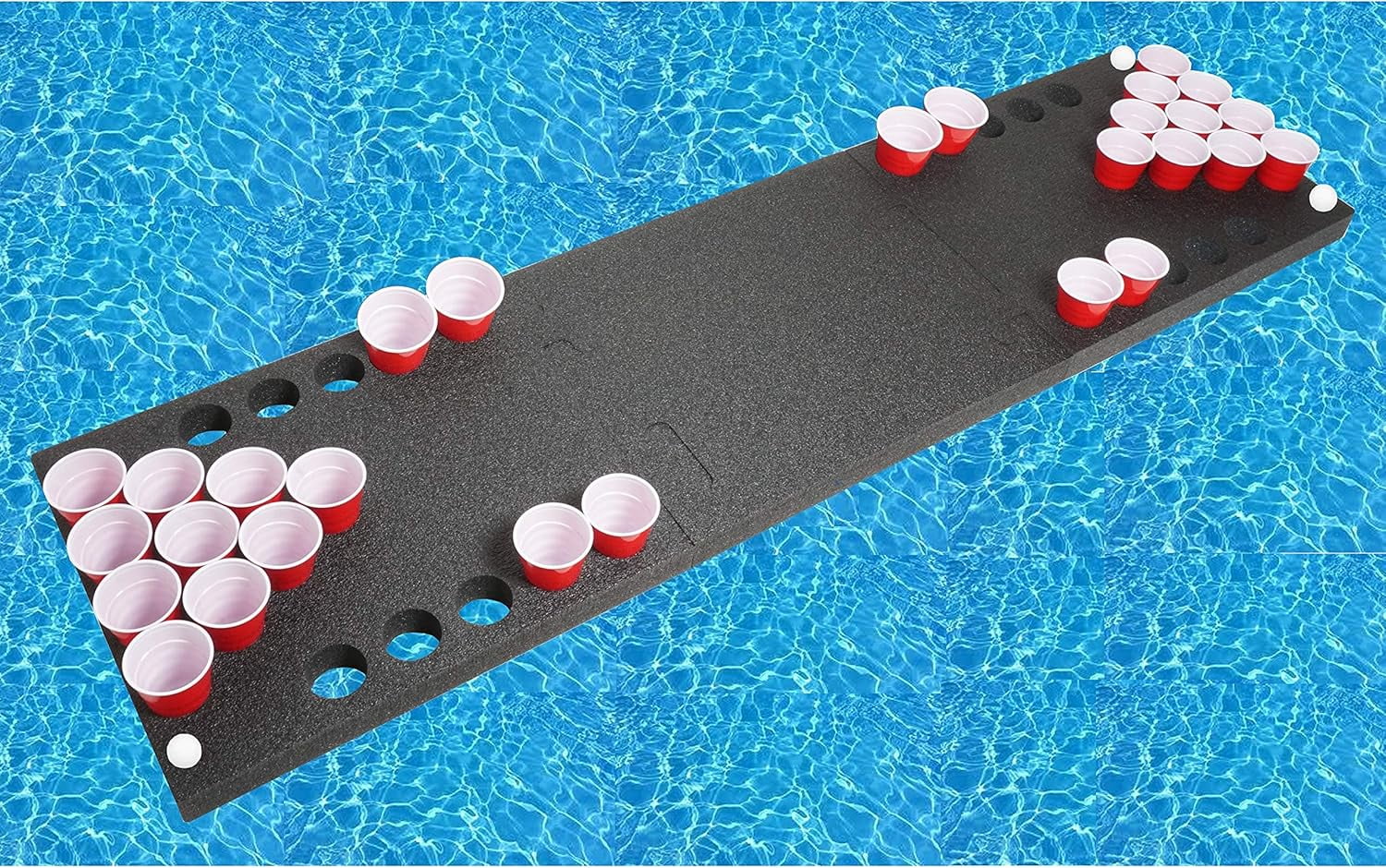 Case Club Floating Beer Pong (Heavy Duty Foam) - Walmart.com