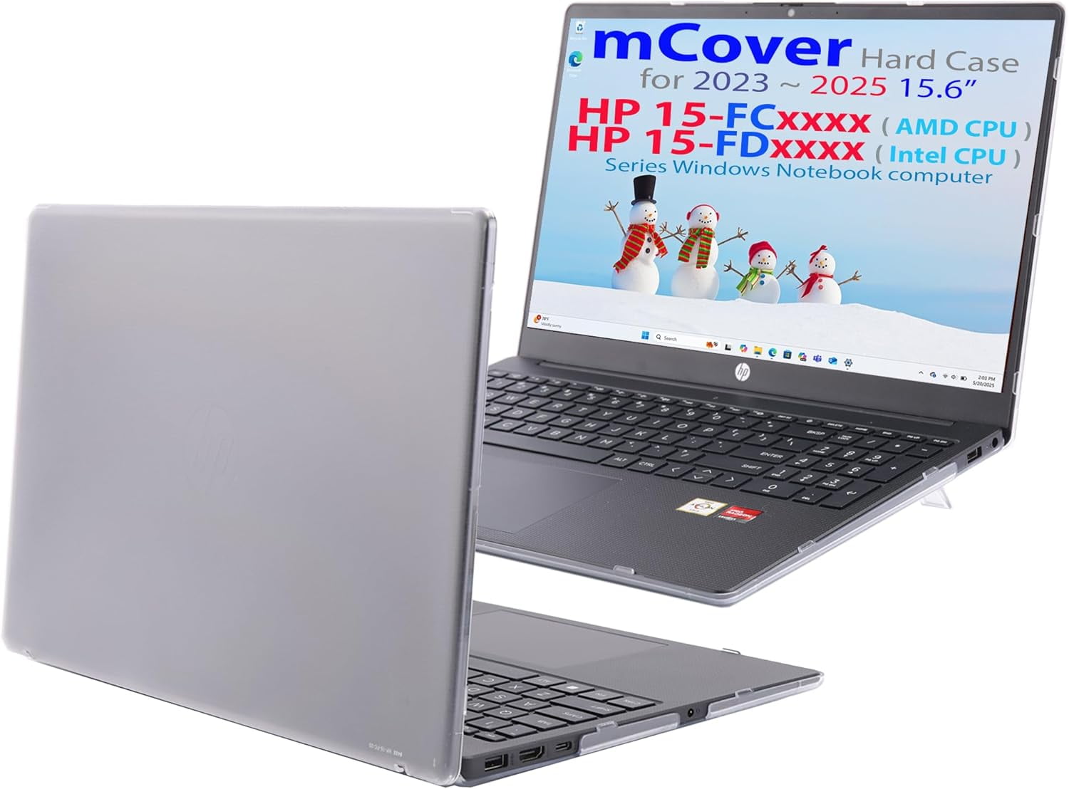 Case Compatible ONLY for 2023-2025 15.6-inch HP Laptop 15-FCxxxx / 15 ...