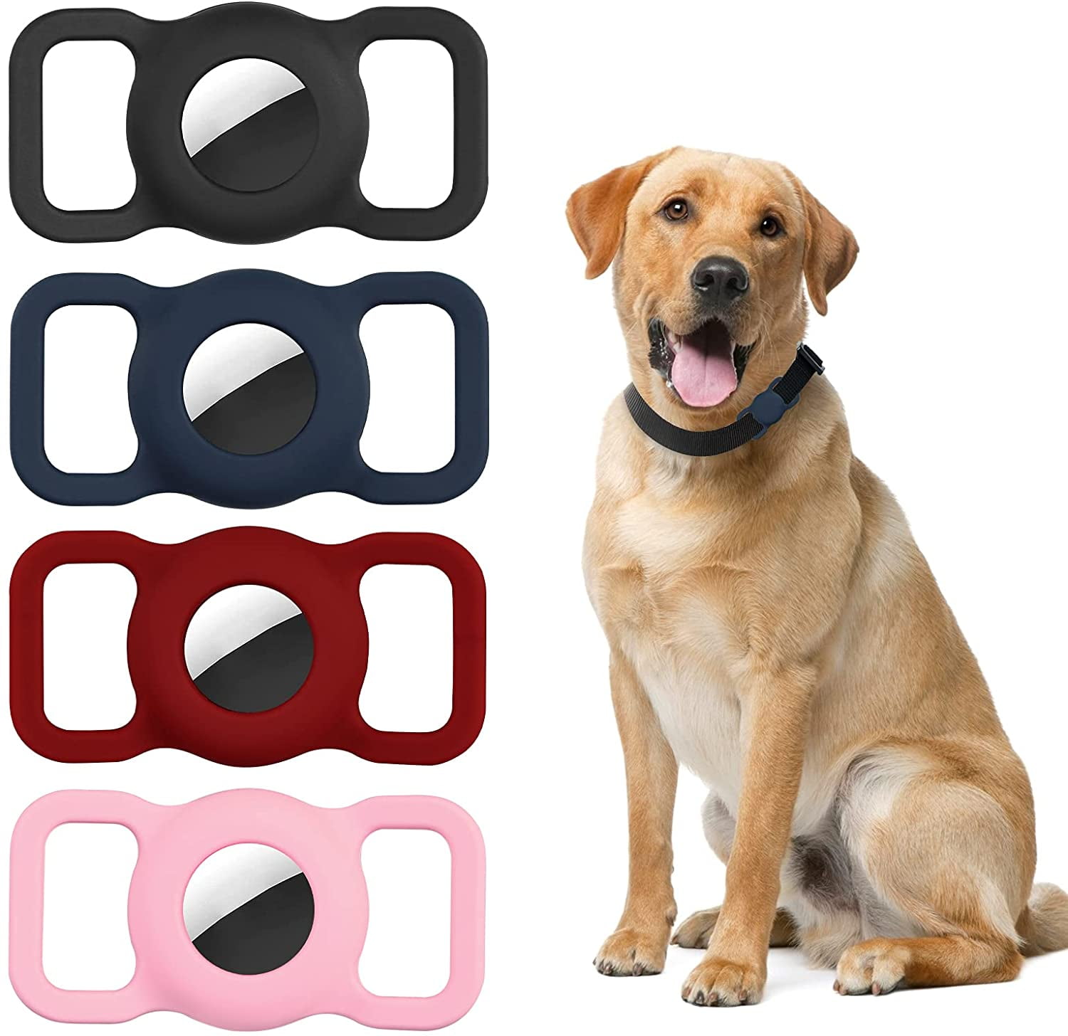 Case Compatible for Air Tag Airtag Dog Collar GPS Tracking Dog Cat Pet Loop Airtags Accessories ...