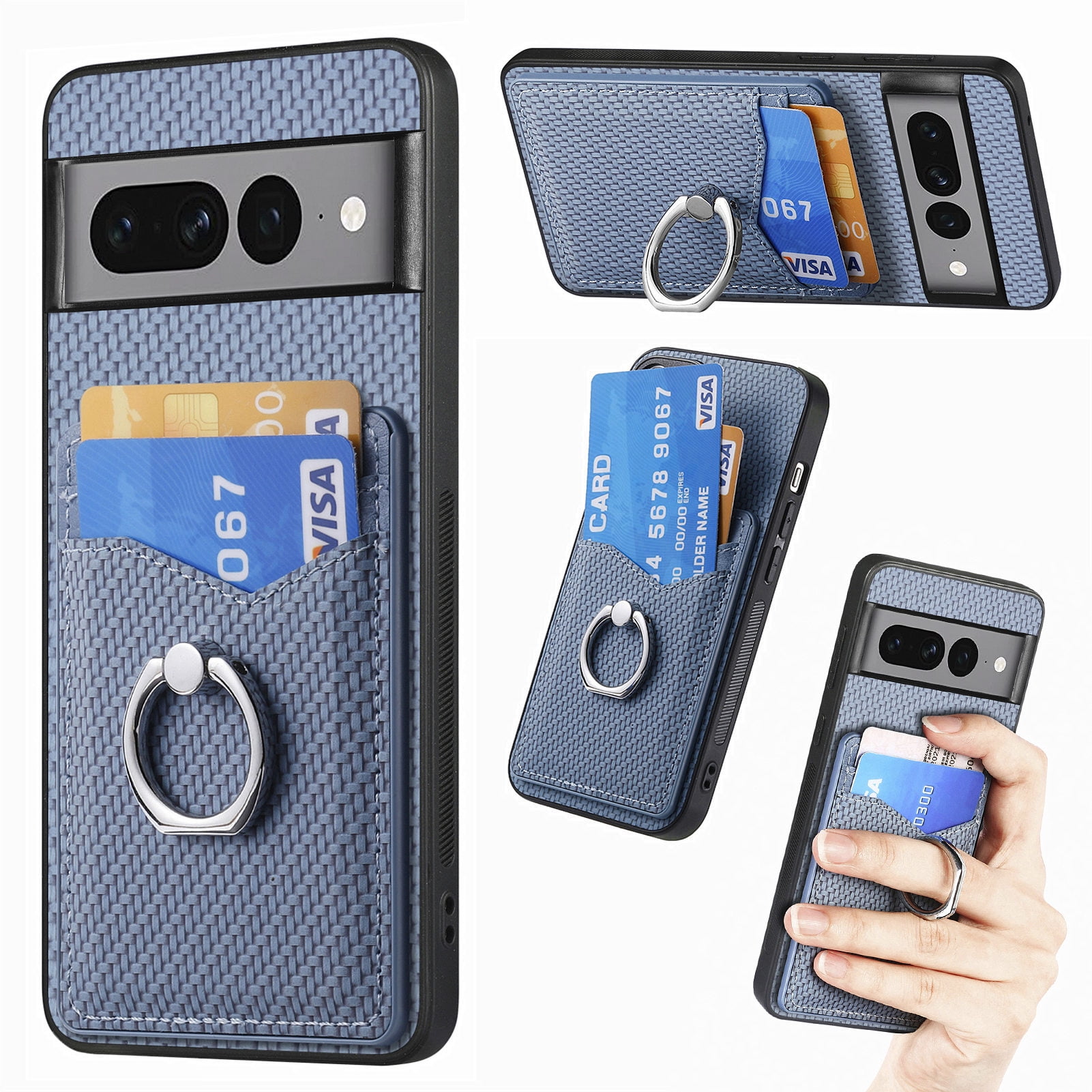 Case Compatible with Google Pixel 7 Pro, Wallet Case Premium Retro ...
