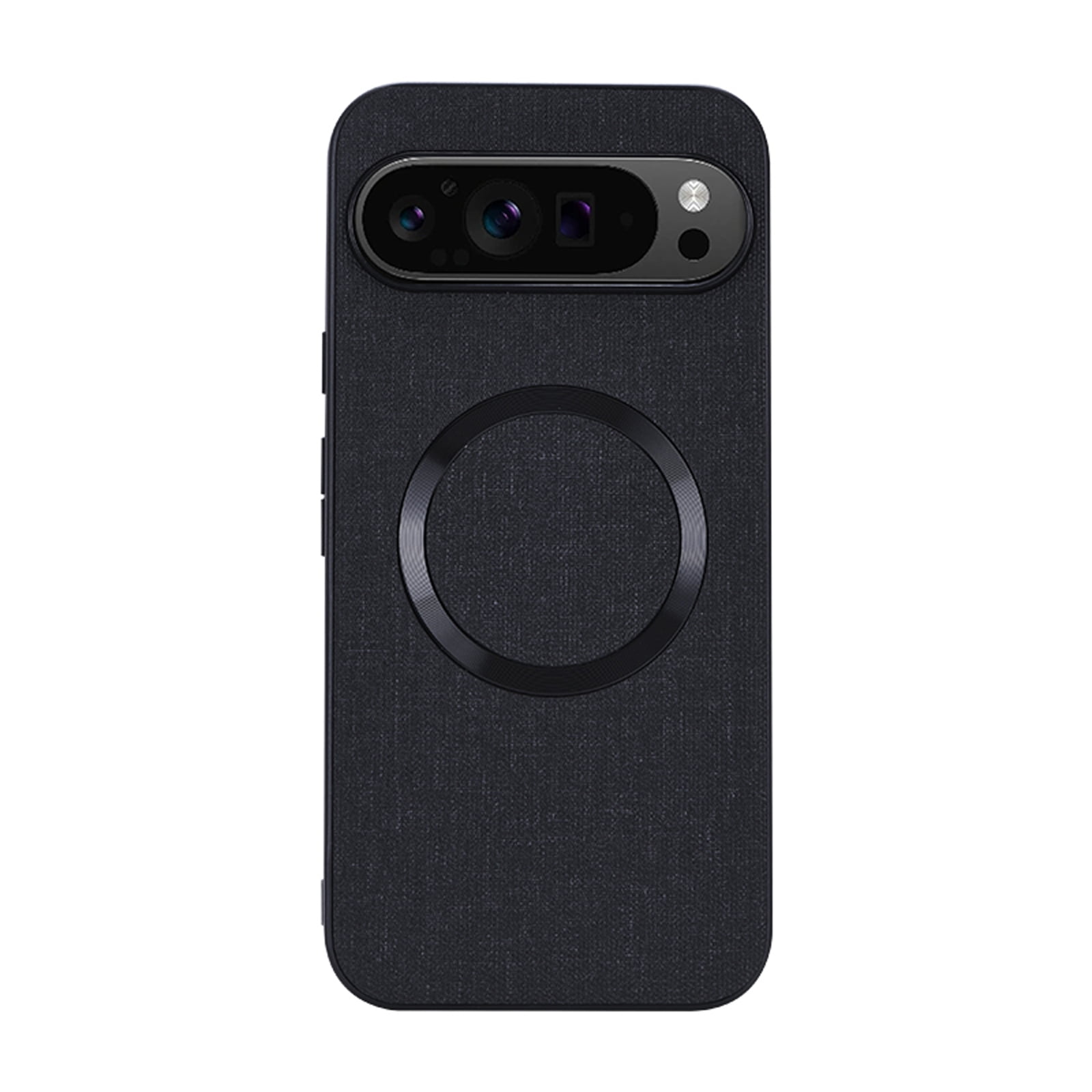 Case Compatible with Google Pixel 8, Plain Fabric Back TPU Frame ...