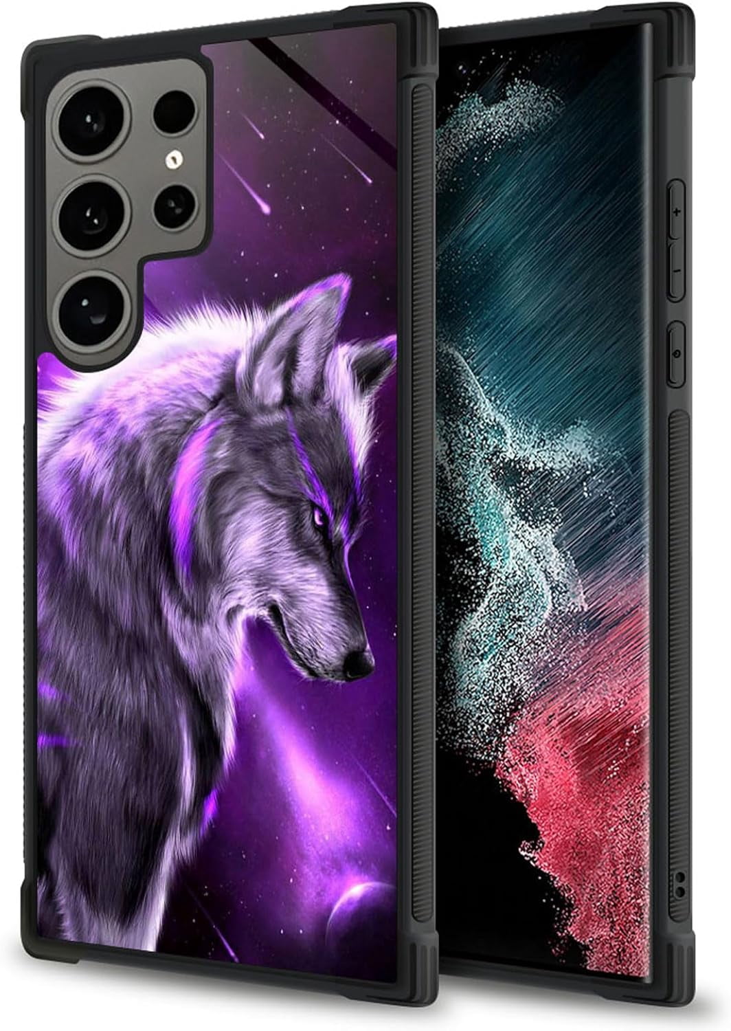 Case Compatible with Samsung Galaxy S24 Ultra, Purple Fantasy Starlight ...