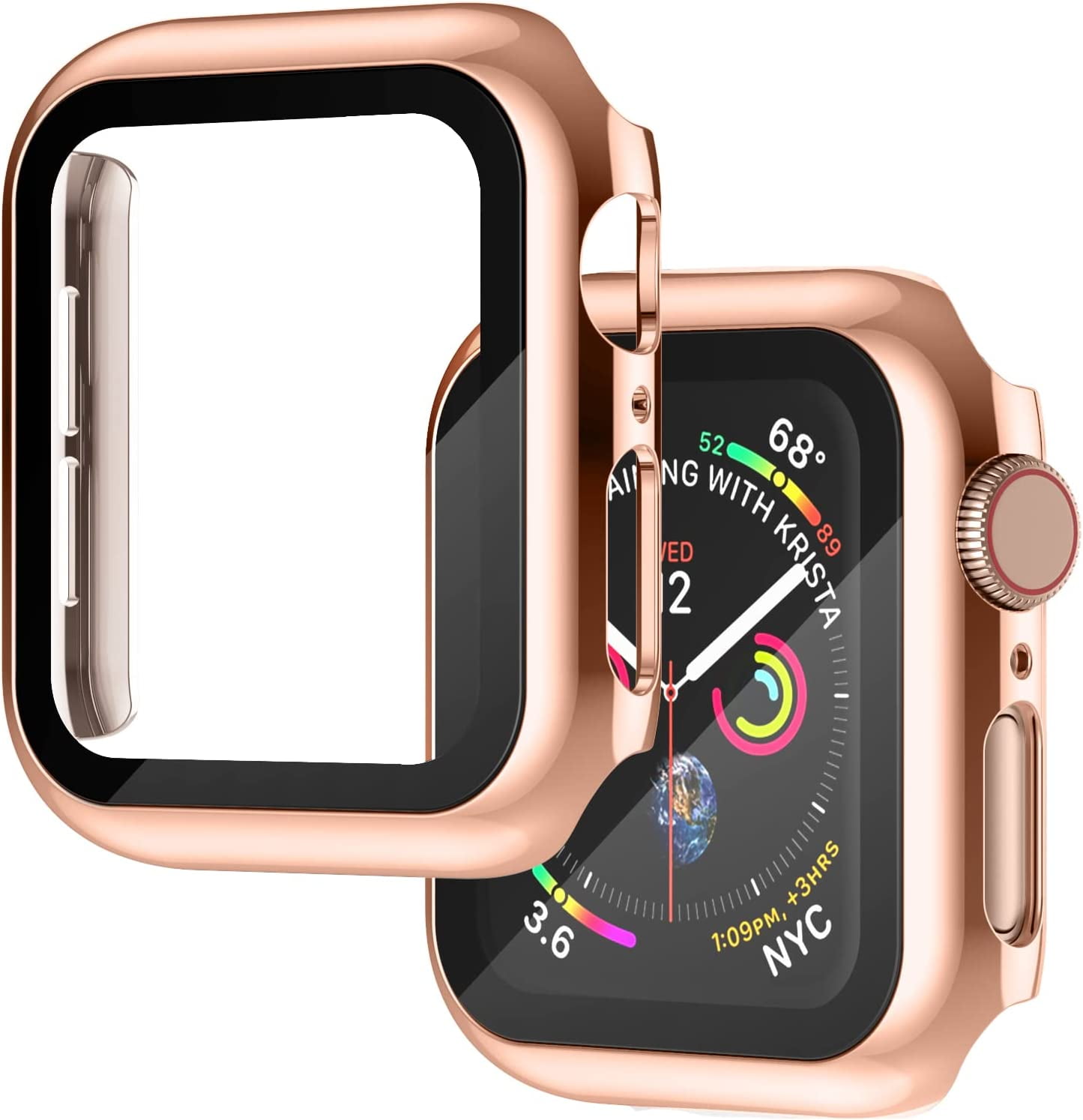 Case Compatible with Watch Series 9 Series 8 Series 7 41mm with Built ...