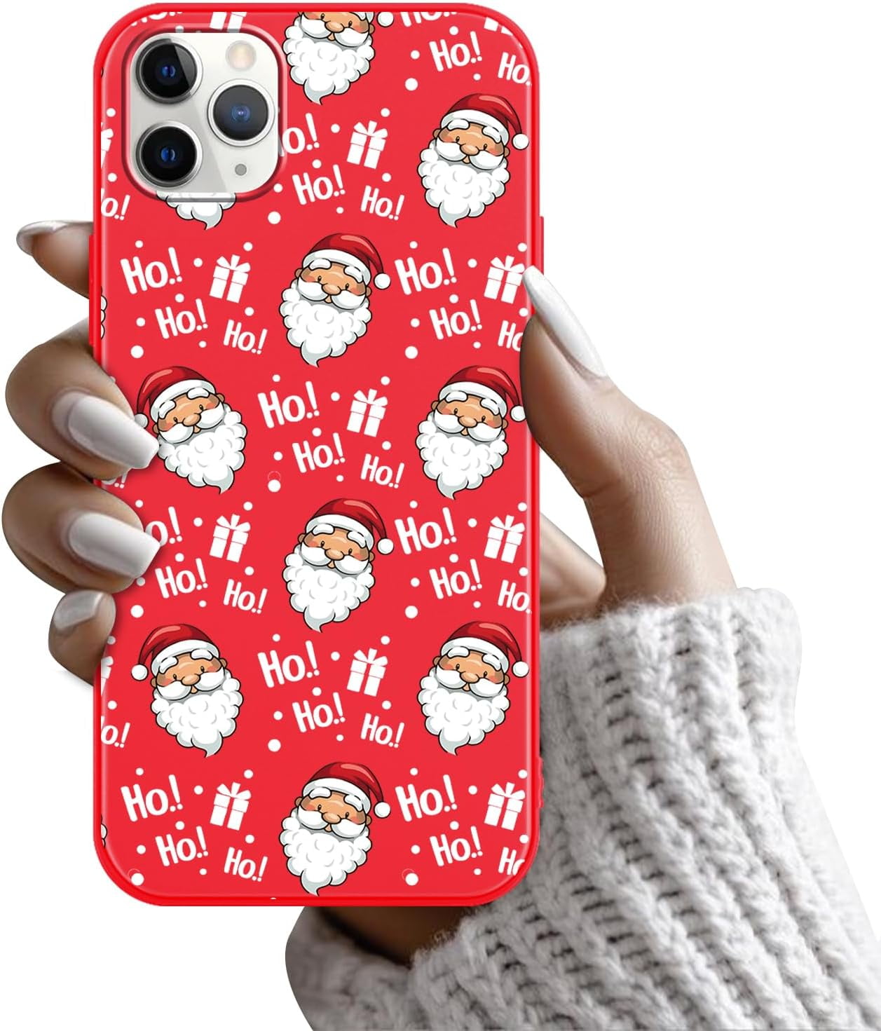 Case Compatible with for iPhone 11 Pro Max 6.5'', Cute Santa Claus ...